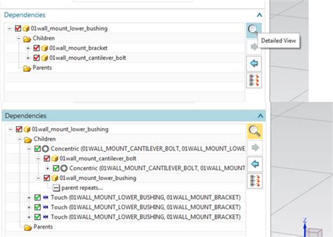 Trying To Understanding Some Dependencies In Assembly Navigator