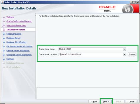 1 Siebel Install Ip 15 Client Tools And Web Client In Windows Server 2008 Os