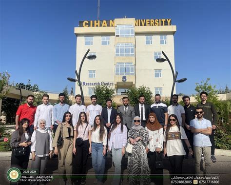Scientific Visit To Cihan University Erbil Cihan University Duhok