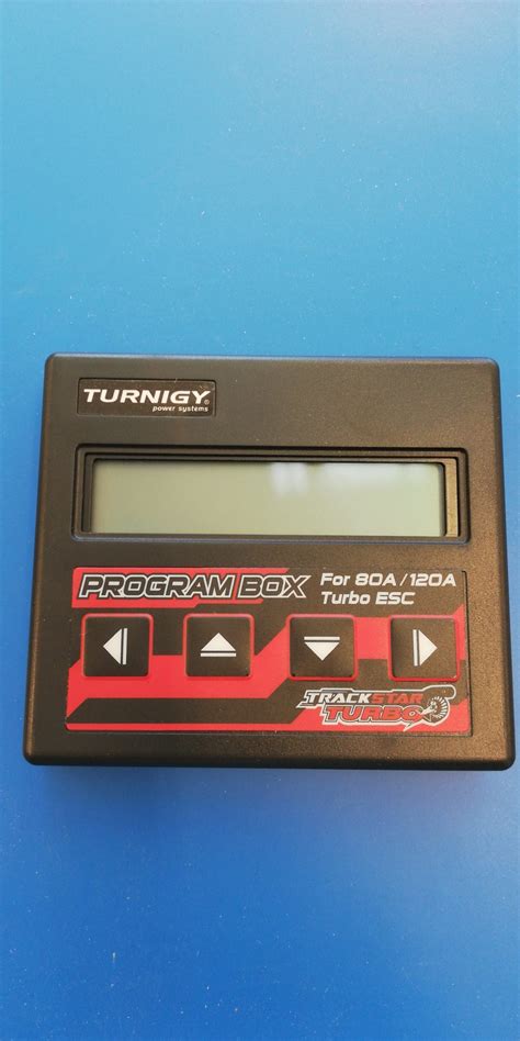 Turnigy Trackstar Turbo And Waterproof Esc Programming Box Rc Shop