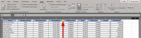 Filter In Excel Erstellen Und Verwenden