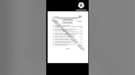 Computer Networks Jntuh R18 Cse 3 1 Sept 2021 Youtube