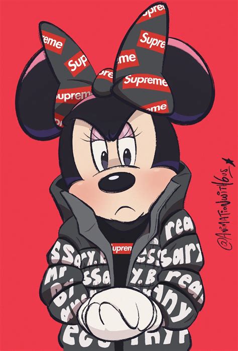 Supreme Dope Mickey Mouse Head