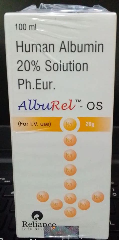 Human Albumin Alburel Os 20 For Hospital At ₹ 5990 Vial In Navi Mumbai Id 2850424375773