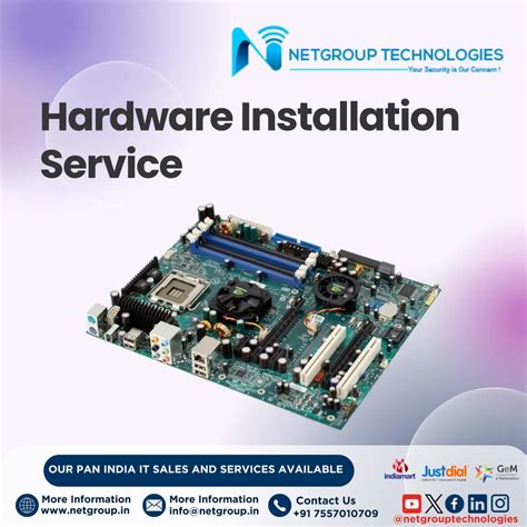 Hardware Installation Service In Bhangar Raghunathpur Id 10702001688
