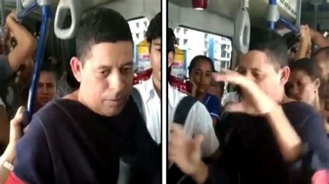 V Deo Capturan A Hombre Que Le Mostr El Pene A Un Ni O En Bus De Transmetro Primero Noticias