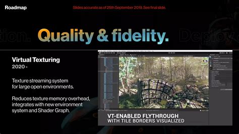 What To Expect In 2020 Unity Roadmap Unite Copenhagen 2019 Ppt