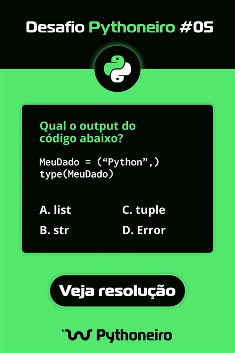 Desafios De Programação Python E Exercícios Gratuito Pythoneiro