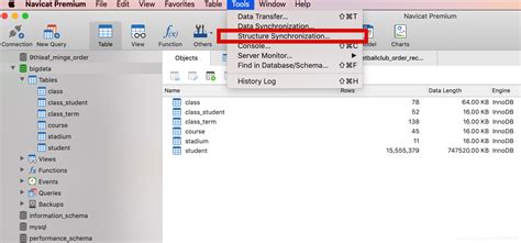 使用navicat实现mysqldiff对比功能，并输出执行sqlnavicat 比较两张表的表结构并生成sql Csdn博客