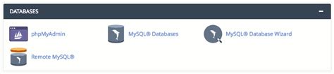 selecting a mysql database liquid web