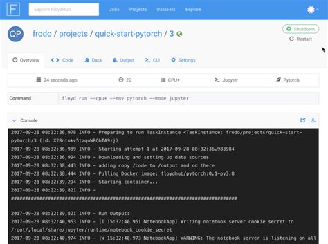 Restart Jupyter Notebook Workflow