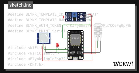 SmartHome Wokwi ESP32 STM32 Arduino Simulator