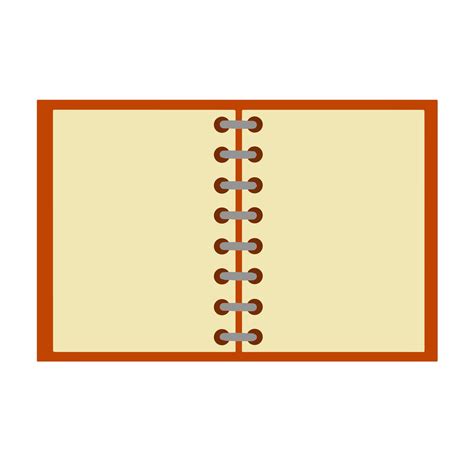 Notepad Open Notebook For Writing Babe Book Or Textbook For