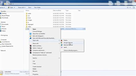 How To Open A Project Via Netbeans And Relate Between Html Css Youtube