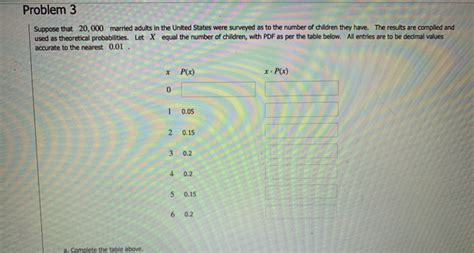 Solved Problem 1 A Discrete Random Variable X Takes On