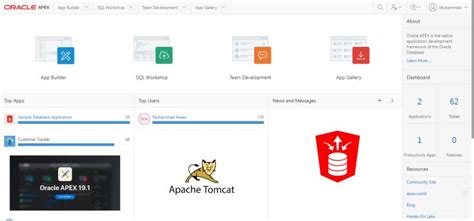 muhammad awais bajwa on linkedin oracleapex19 oracleords ords apex tomcat apexdevelopment…