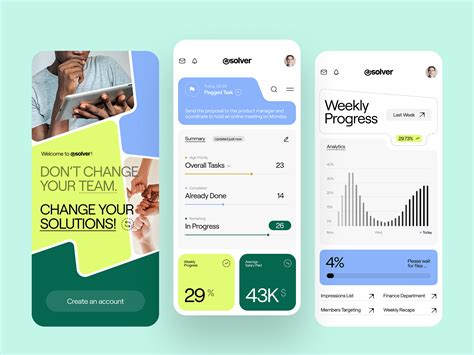 Solver Task Manager App By Sam Halpert For Awsmd On Dribbble