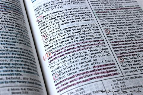 McKenna en Mérida México Mérida Mission Scripture Marking