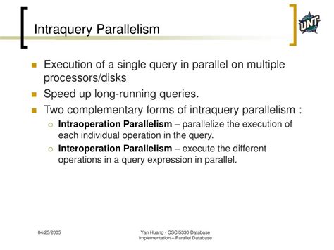 Ppt Parallel Databases Powerpoint Presentation Free Download Id730323