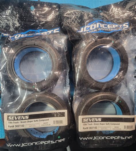 Nip Jconcepts Sevens Truggy Tired Green Compound R C Tech Forums