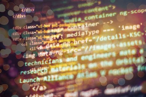 Foto De Monitor De Pc De Escritorio Javascript Funciones Variables