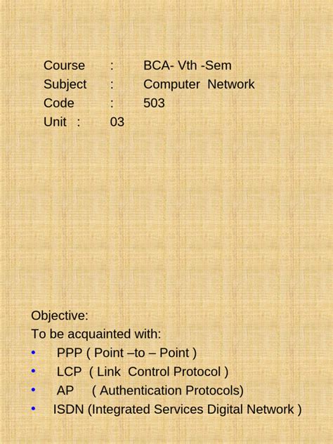 Ppp Stack Pdf Computer Network Data Transmission