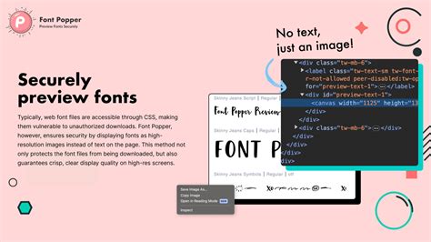 font popper ‑ font previewer font popper a shopify font previewer
