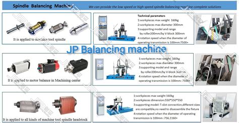 Cnc Machine Tool Spindle Balancing Machines