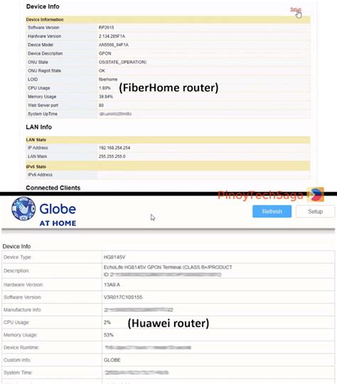 How To Change Globe Fiber WiFi Password SSID PinoyTechSaga