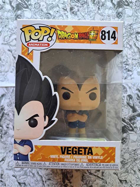 Funko Pop Dragon Ball Z Vegeta 814 Animation Etsy