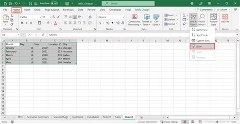 How To Delete Or Remove A Table In Microsoft Excel