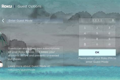 Roku Guest Mode PIN Reset Turn On Off Default Channels More PointerClicker Com