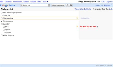 Google Tasks App Serremybest
