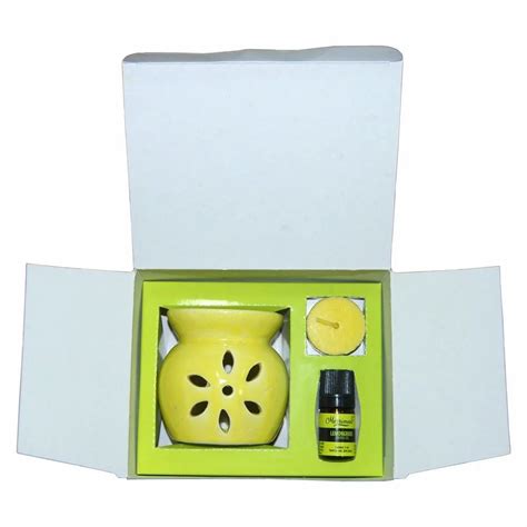Yellow Merriment Brand Ceramic Diffuser Set Lemongrass At Rs 120set