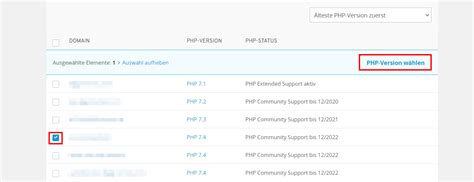 Php Version Aktualisieren Und Php Extended Support Kündigen Ionos