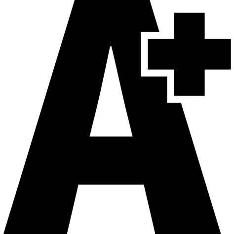 A Plus Vector SVG Icon SVG Repo A Plus Vector SVG Icon SVG Repo