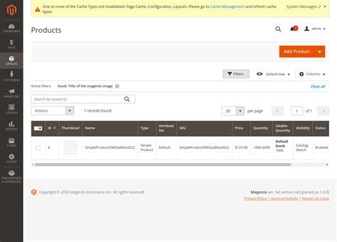 Mftf Unskip Adminmediagallerycataloguiusedinproductfiltertest · Issue 1795 · Magentoadobe