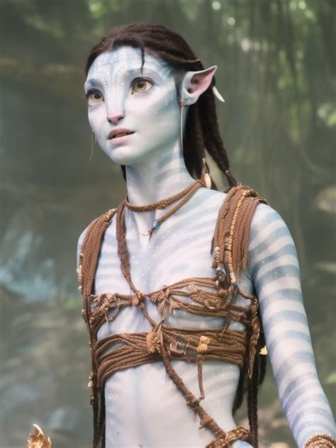 Avatar Movie Avatar Characters Pandora Art Alien Female Blue Avatar