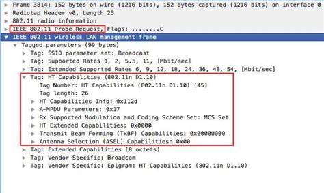 Tag Section Probe Request Frame Download Scientific Diagram