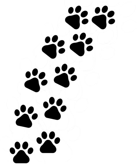 Dibujo De Huellas De Perro Para Imprimir Dibujos Cute Para Imprimir
