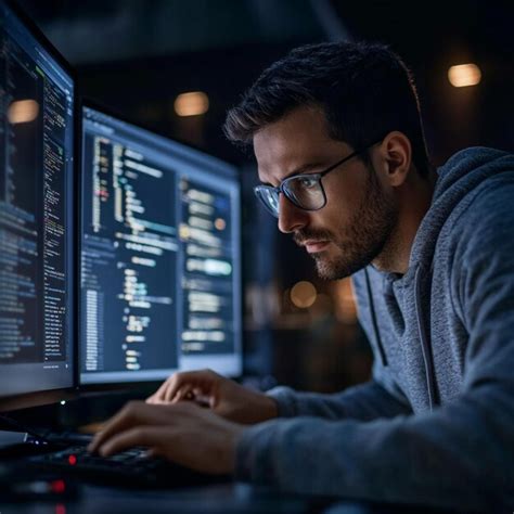 A Developer Configuring Security And Compliance Checks In A Devops Pipeline Premium Ai