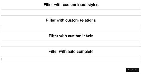 Advanced Usage Demo Forked Codesandbox