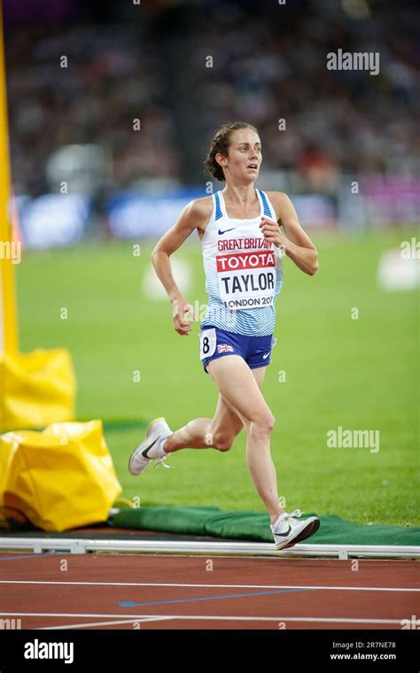 Charlotte Taylor Participating In The 10 000m Final At The World