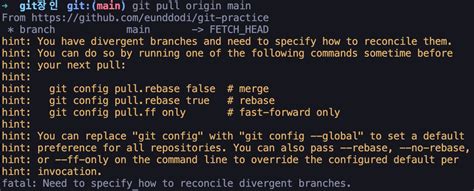 Reconciling Divergent Branches Resolving The Fatal Error