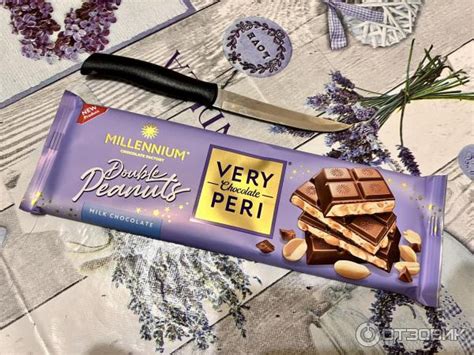 Отзыв о Молочный шоколад Millennium Very Pery Double Peanuts с начинкой измельченным и целым