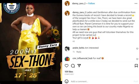 Year Old Lady Set To Break Guinness World Record For Longest Coitus Time With Hour Sxx