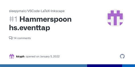 Hammerspoon Hs Eventtap Issue Sleepymalc VSCode LaTeX Inkscape GitHub