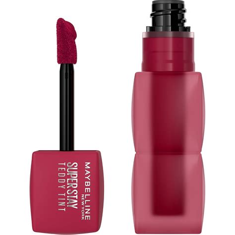 Amazon Com Maybelline Super Stay Teddy Lip Tint Long Lasting Matte
