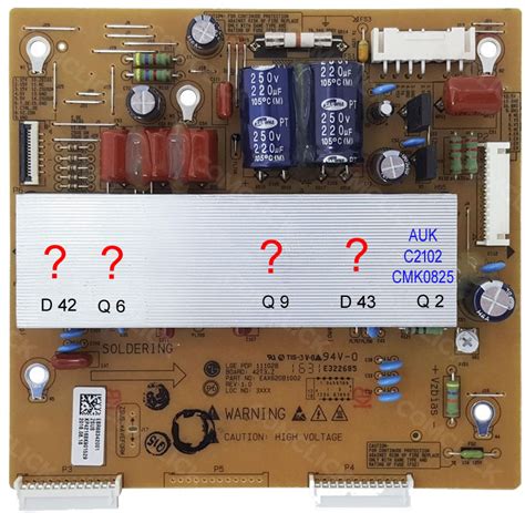 Tv Plasma Lg 42pt260e Ysus Eax62080701 Zsus Eax62081002 Yoreparo