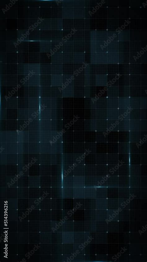 Abstract Digital Data Technology Grid Fx Background Loop 4k Animation Of A Vertical Abstract